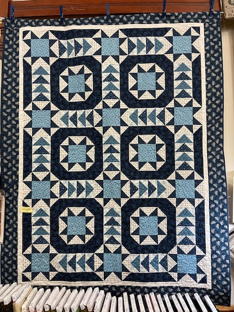 Blue Boardwalk Quilt Kit – Ye Olde Schoolhouse Quilt Shop