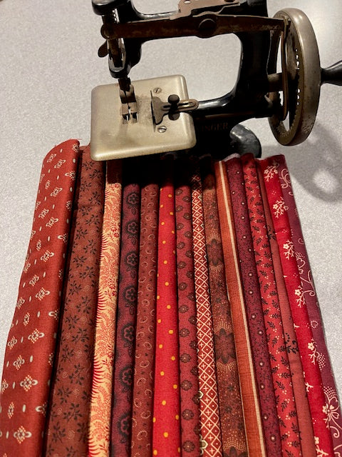 Fat Eights-Red – Ye Olde Schoolhouse Quilt Shop