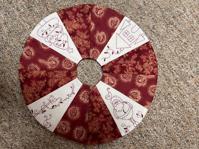 Mini Tree Skirt Kit – Ye Olde Schoolhouse Quilt Shop
